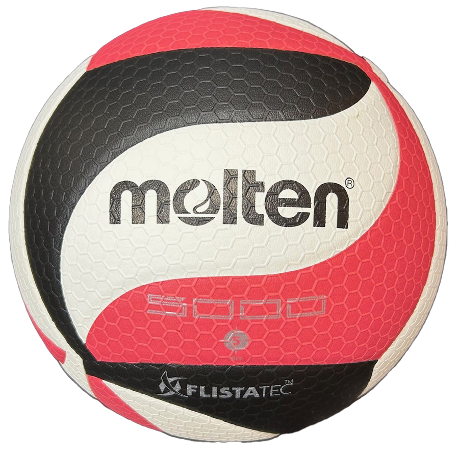 Molten Elite Competition Volleyball - Black/Red – OneTEAM Sports